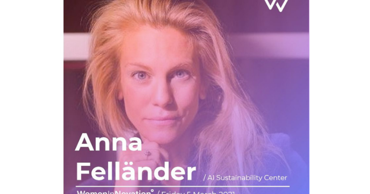 Nordic Innovation House Women inNovation Conference | anch.AI - The ... Nordic Innovation House Women inNovation Conference | anch.AI - The ...